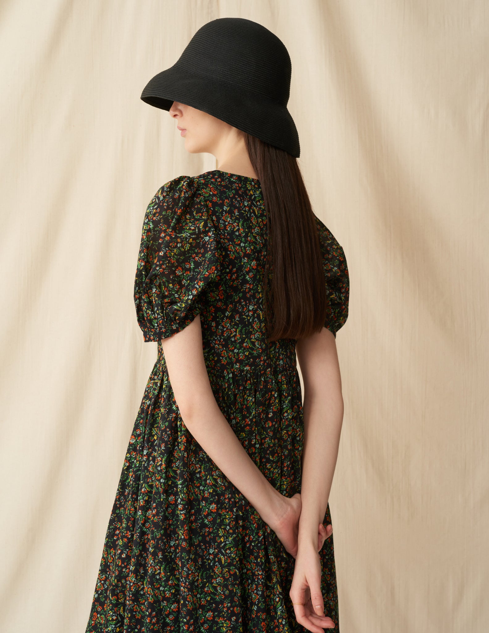 MARIHA(マリハ) レディのハット Short Brim Black 帽子 リゾートドレス