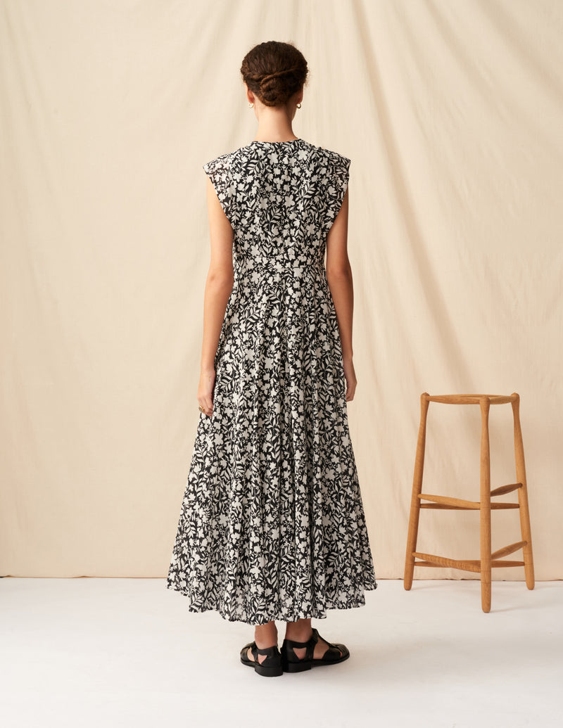 MARIHA(マリハ) リゾートドレス ワンピース 夏の月のドレス Spring Shadow/Black