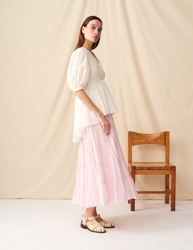 MARIHA(マリハ) リゾートドレス ラストダンスのブラウスWhite Chalcedony