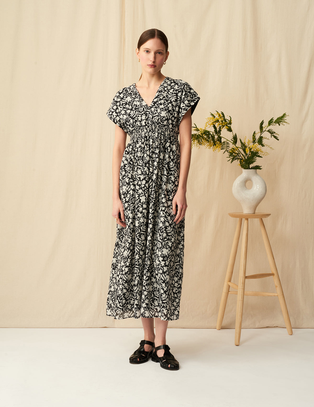 MARIHA(マリハ) リゾートドレス ワンピース 夏の光のドレス Spring Shadow/Black