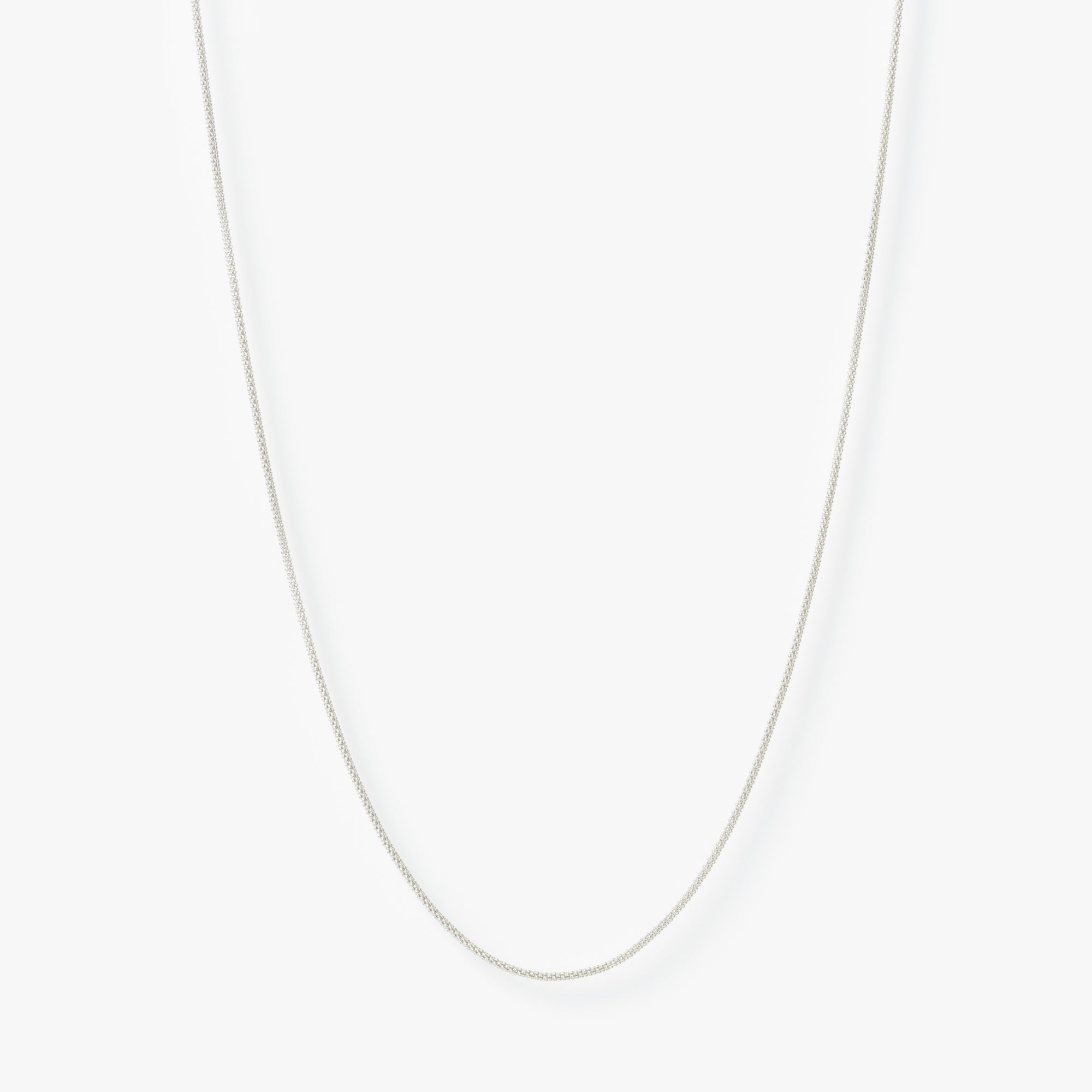 MARIHA(マリハ) Silent Rain ネックレス ポップコーンチェーン S 60cm (シルバーカラー) シルバージュエリー プレゼント ギフト