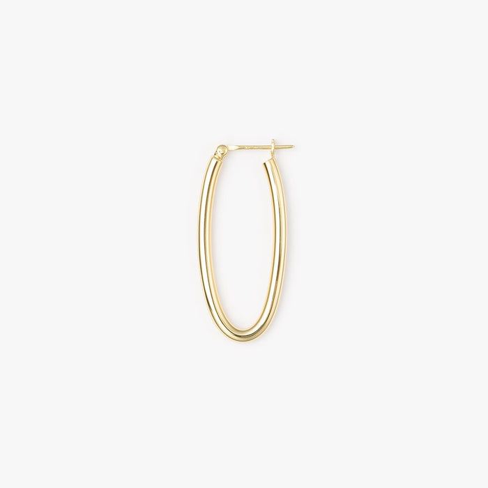 MARIHA(マリハ) Innocent Light オーバル フープピアス S (ゴールドカラー)SV925